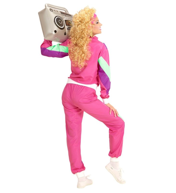 Ladies Shell Suit – Pink – Fantasy World