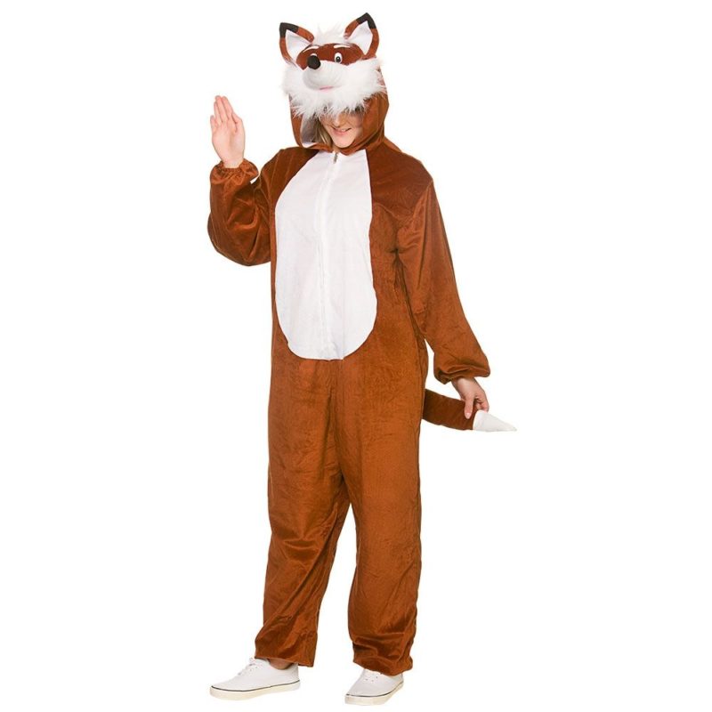 Adult Fox Costume – hooded – Fantasy World