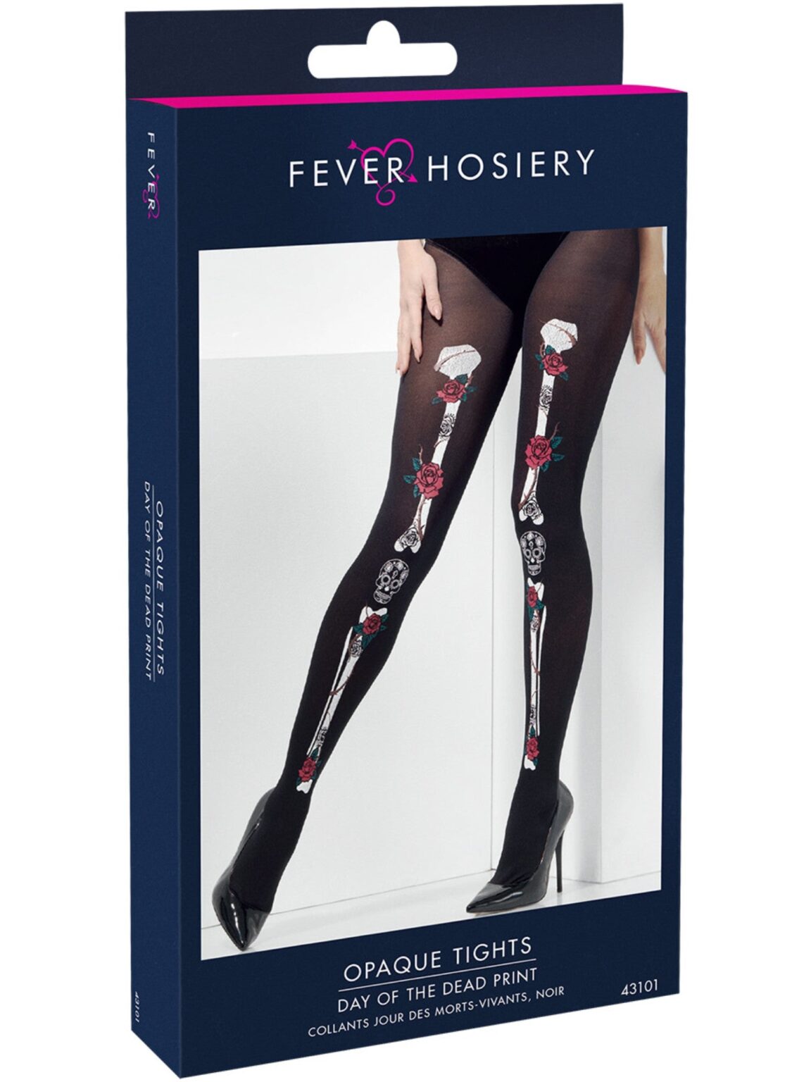 Opaque Day of the Dead Tights – Fantasy World